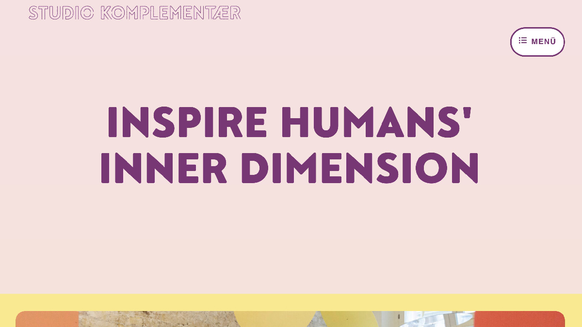 Overview - Studio komplementaer